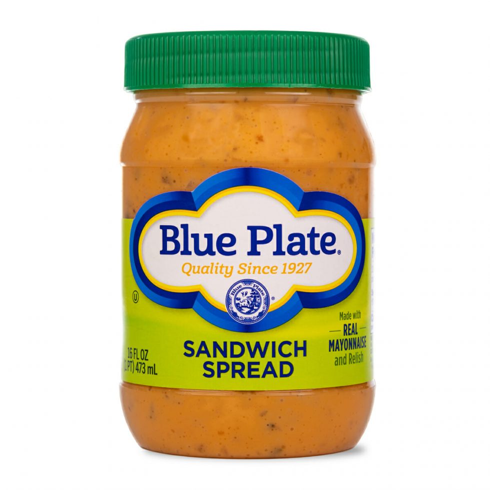 Blue Plate Sandwich Spread 8 oz - Reily Products