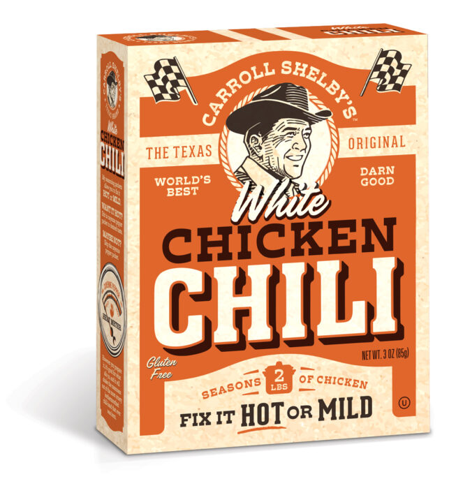 Carroll Shelby's White Chicken Chili Kit 3 oz - Reily Products