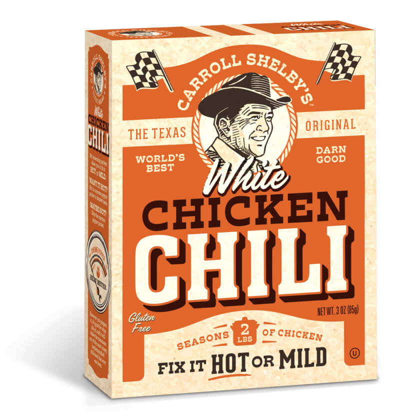 Carroll Shelby's White Chicken Chili Kit 3 oz - Reily Products