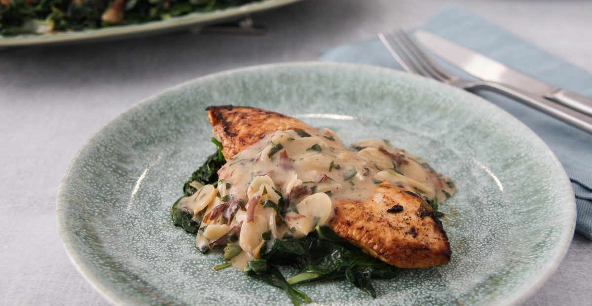 Chicken Cutlets with Lemon-Mustard Sunshine Sauce Recipe - Reily Products