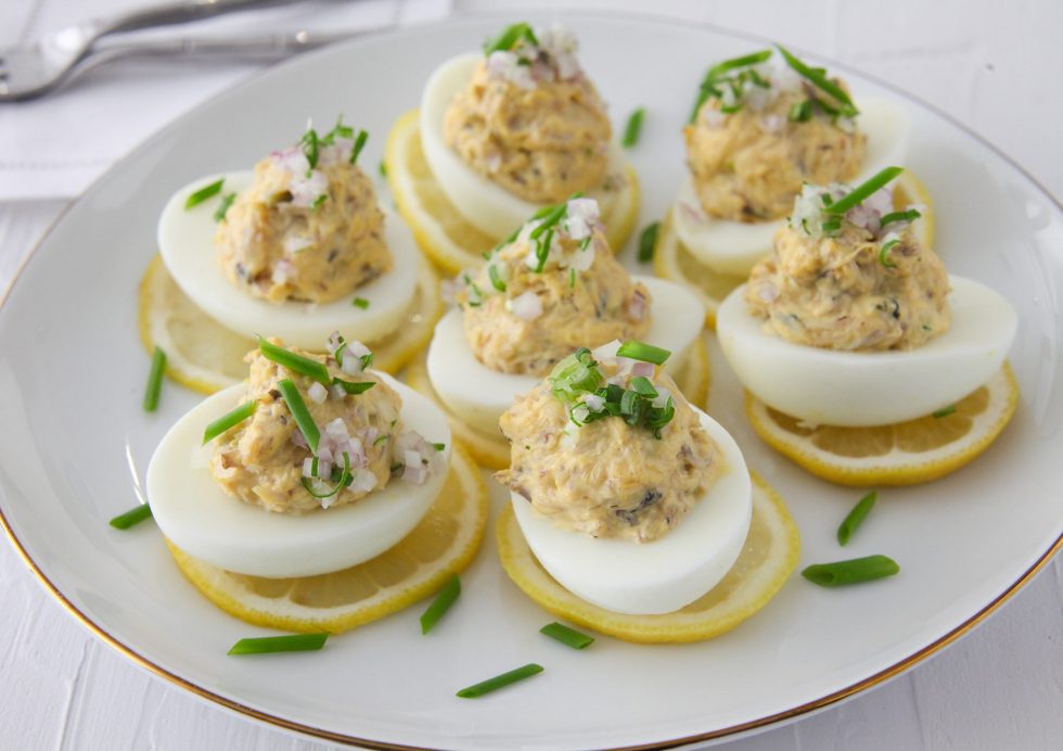 Basic Stuffed Eggs Recipe - Reily Products