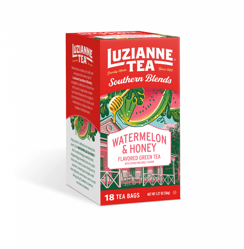 Luzianne® Watermelon & Honey Flavored Green Tea - Reily Products
