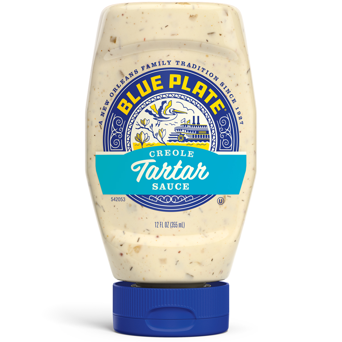 Blue Plate Creole Tartar Sauce 12 oz - Reily Products